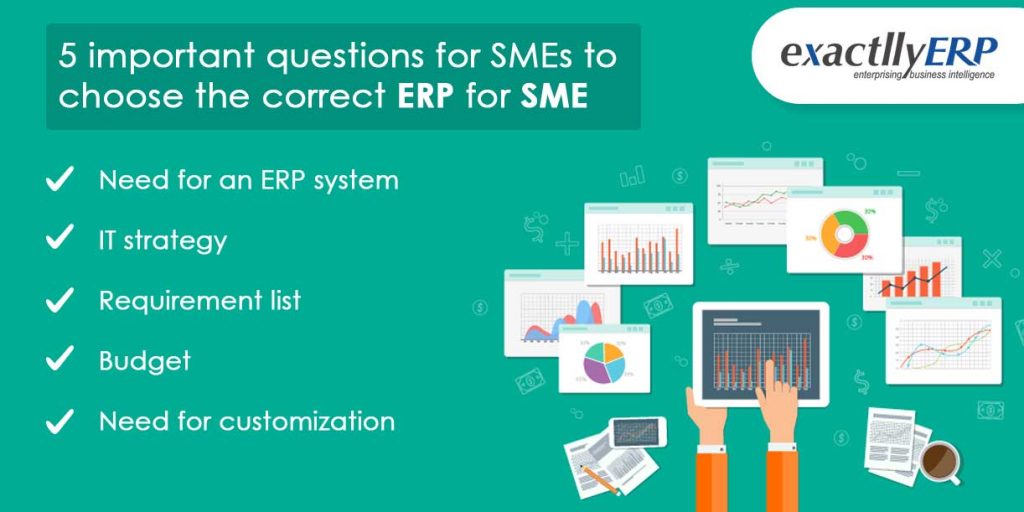 Best ERP for SME | 5 important questions for SMEs | Exactlly ERP