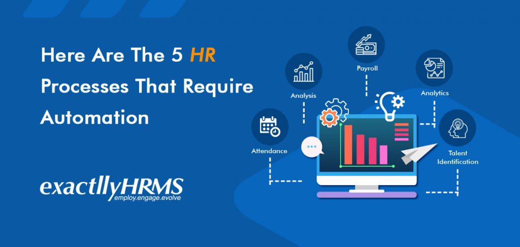 Top 5 HR Processes That Require Automation | Detailed Guide